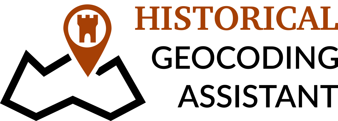Historical geocoding assistant